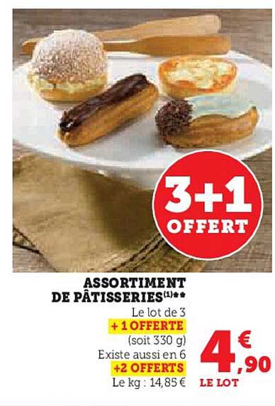 Promo Assortiment De Pâtisseries chez U Express - iCatalogue.fr