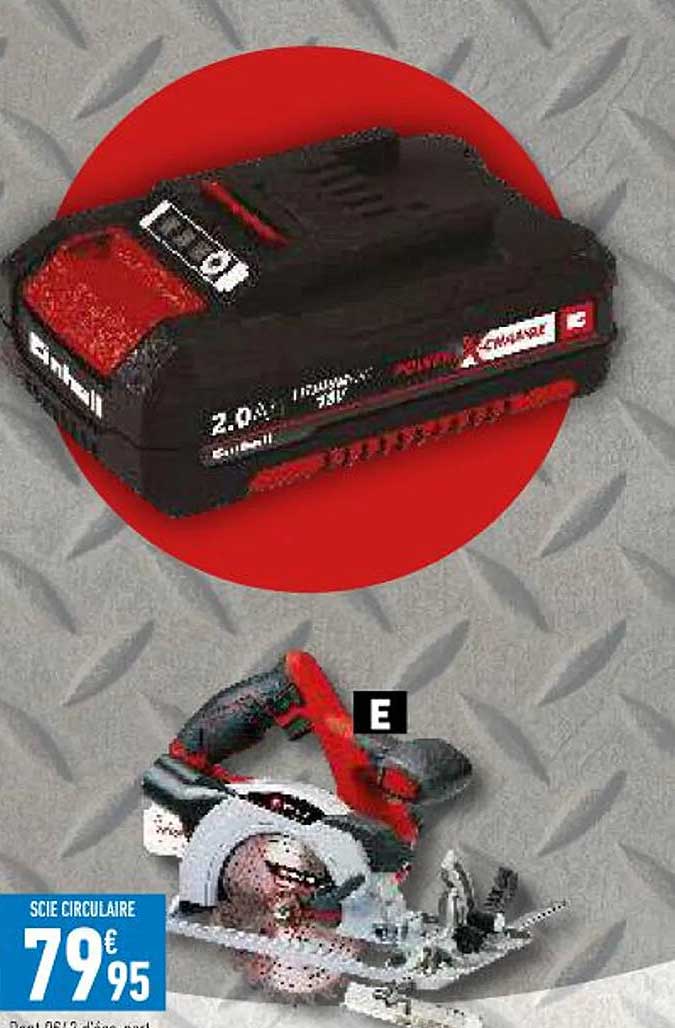 Promo Scie Circulaire Einhell chez Brico Cash - iCatalogue.fr