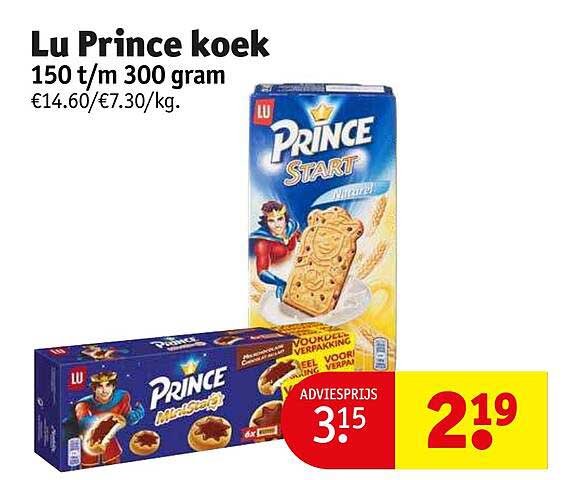 Promo Lu Prince Koek chez Kruidvat - iCatalogue.fr