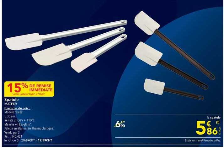 Promo Spatule Matfer chez METRO - iCatalogue.fr