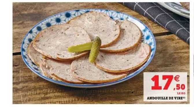 Promo Andouille De Vire chez Hyper U - iCatalogue.fr