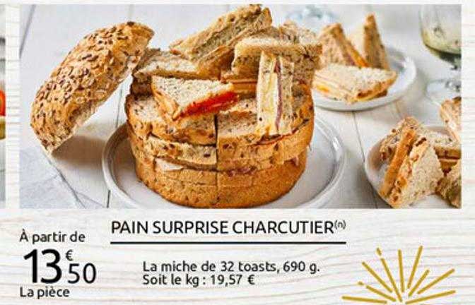 Promo Pain Surprise Charcutier chez Carrefour - iCatalogue.fr