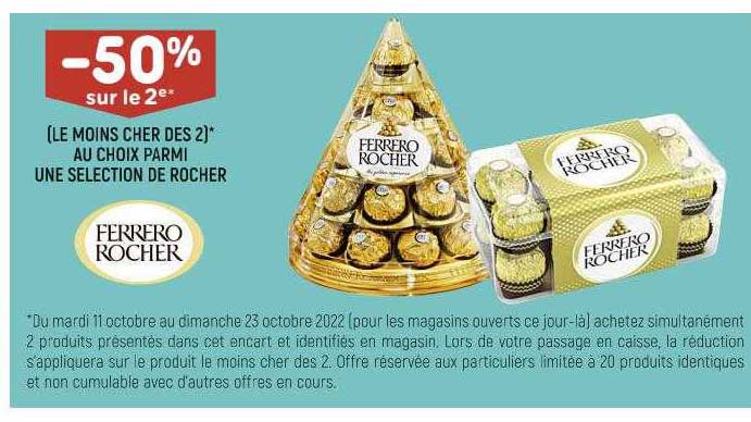 Promo Ferrero Rocher chez Leader Price - iCatalogue.fr