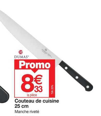 Promo Dumas Couteau De Cuisine 25 Cm chez Promocash - iCatalogue.fr