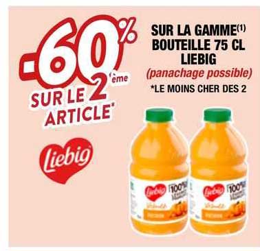 Promo Sur La Gamme Bouteille 75 Cl Liebig chez Migros France ...