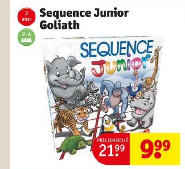 Promo Séquence Junior Goliath chez Kruidvat - iCatalogue.fr