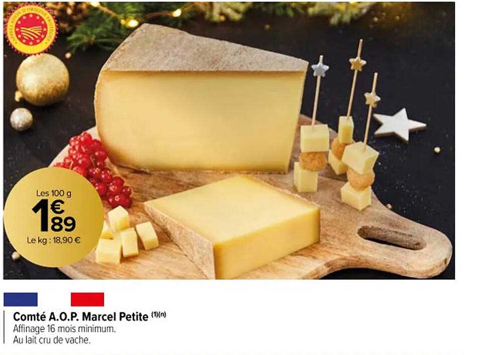 Promo Comté A.o.p. Marcel Petite chez Carrefour Market - iCatalogue.fr