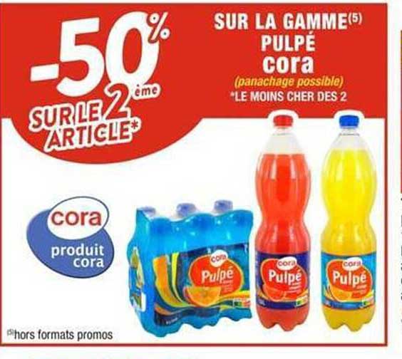 Promo La Gamme Pulpé Cora chez Cora - iCatalogue.fr