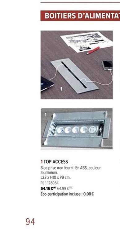 Promo Top Access chez Top Office - iCatalogue.fr