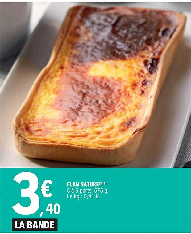 Promo Flan Nature chez E.Leclerc - iCatalogue.fr