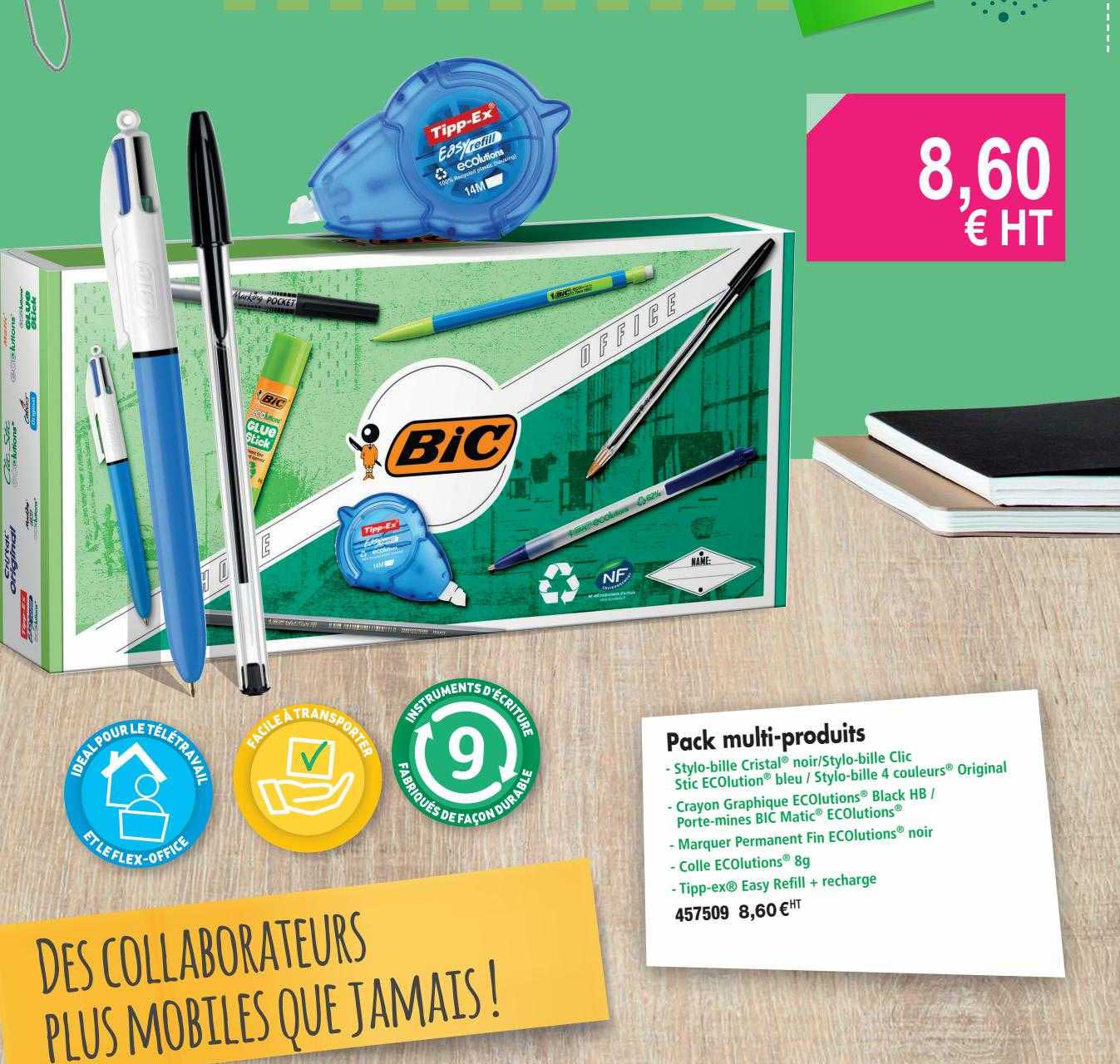 Promo Pack Multi-produits chez Calipage - iCatalogue.fr
