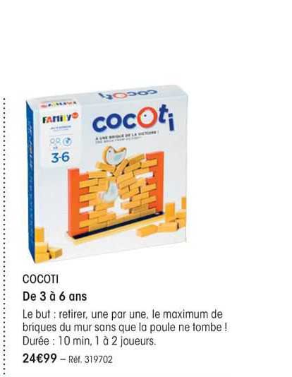 Promo Cocoti chez Oxybul - iCatalogue.fr