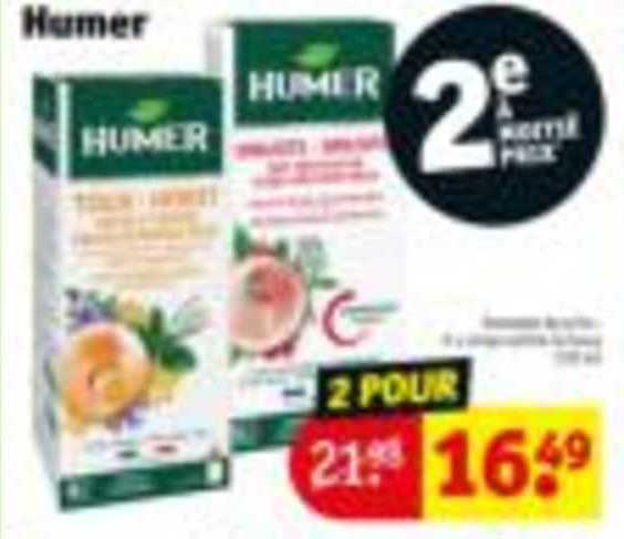 Promo Humer chez Kruidvat - iCatalogue.fr