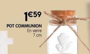 Promo Pot Communion chez KANDY - iCatalogue.fr