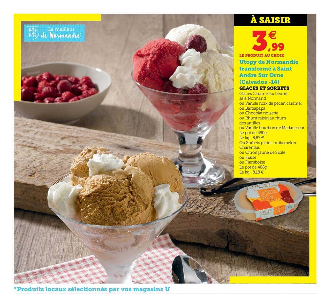Promo Glaces Et Sorbets chez Super U - iCatalogue.fr
