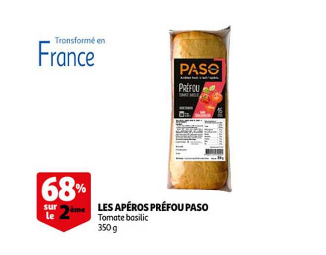 Promo Les Apéros Préfou Paso chez Auchan - iCatalogue.fr