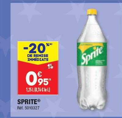Promo Sprite chez Aldi - iCatalogue.fr