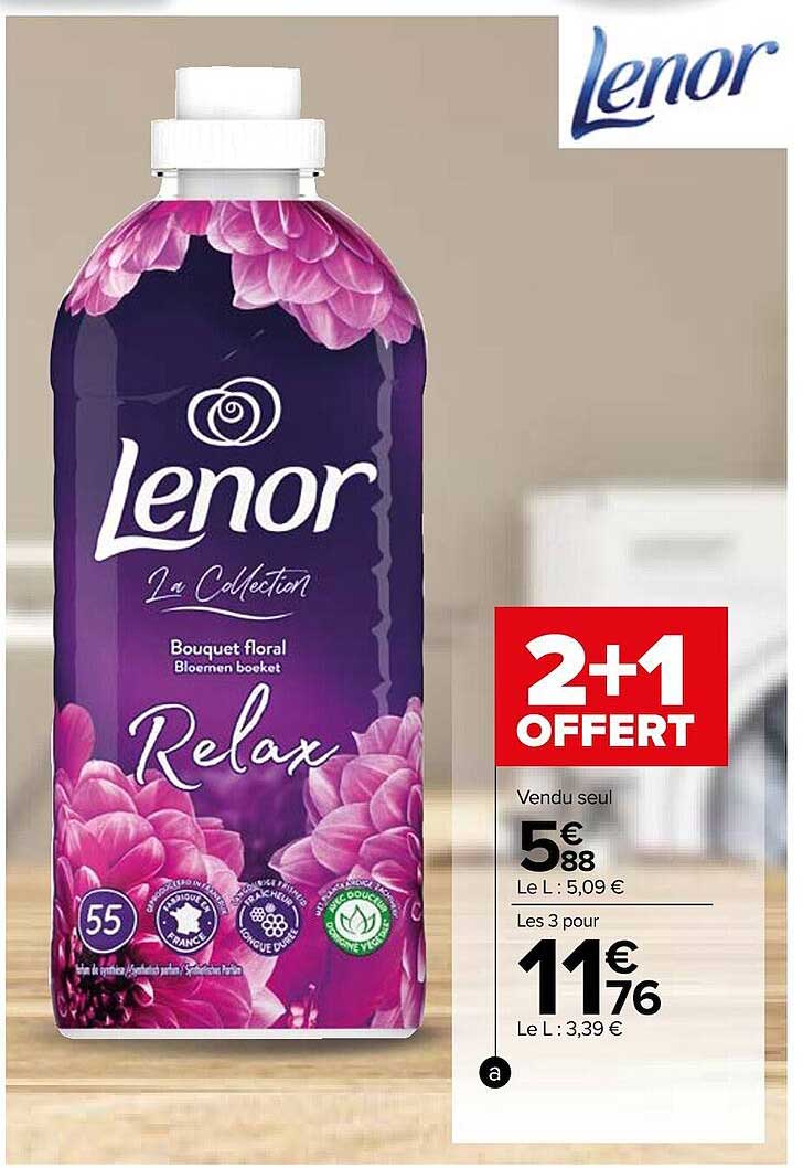 Promo Lenor chez Carrefour - iCatalogue.fr