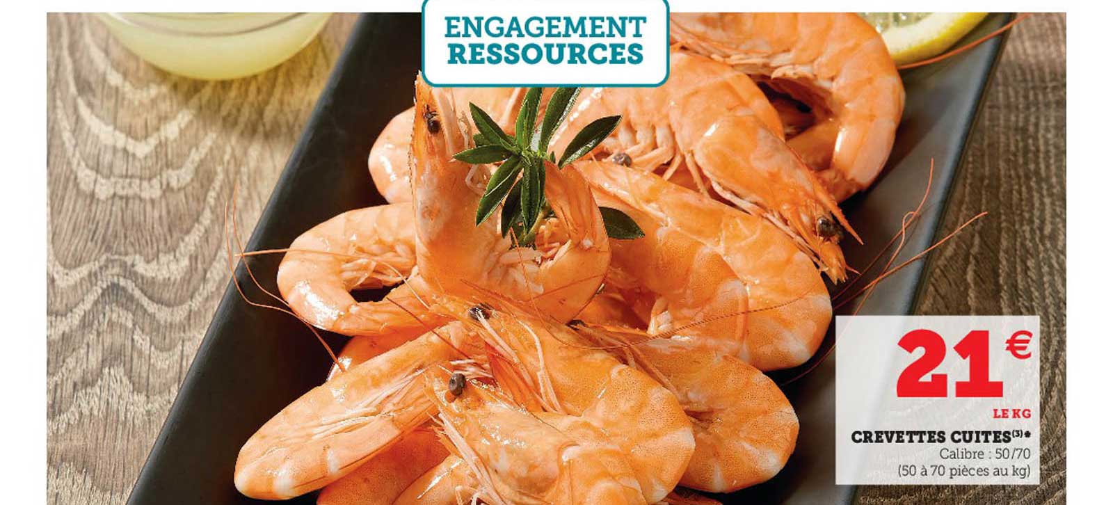 Offre Crevettes Cuites chez Super U
