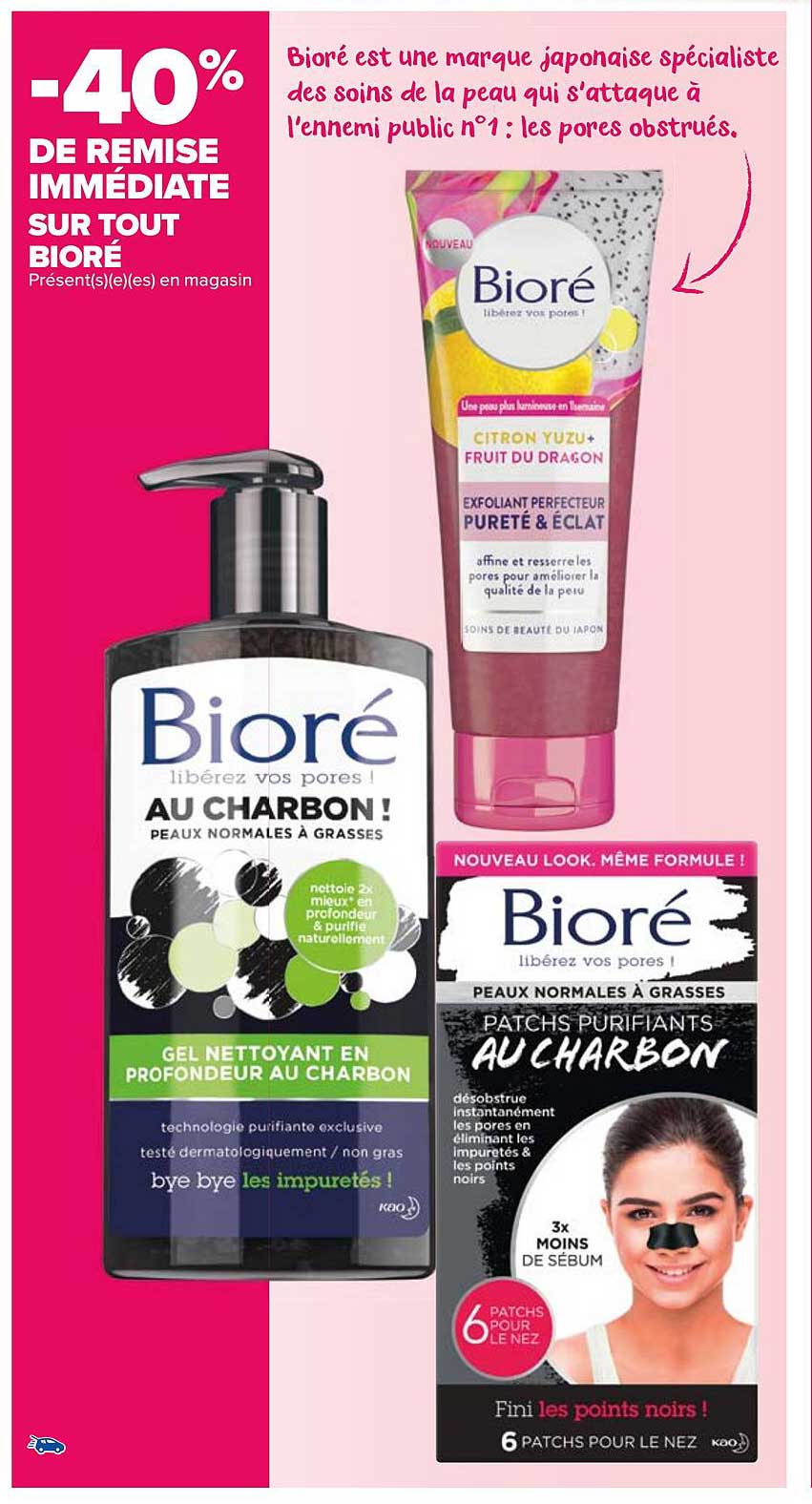 Promo Bioré chez Carrefour Market - iCatalogue.fr