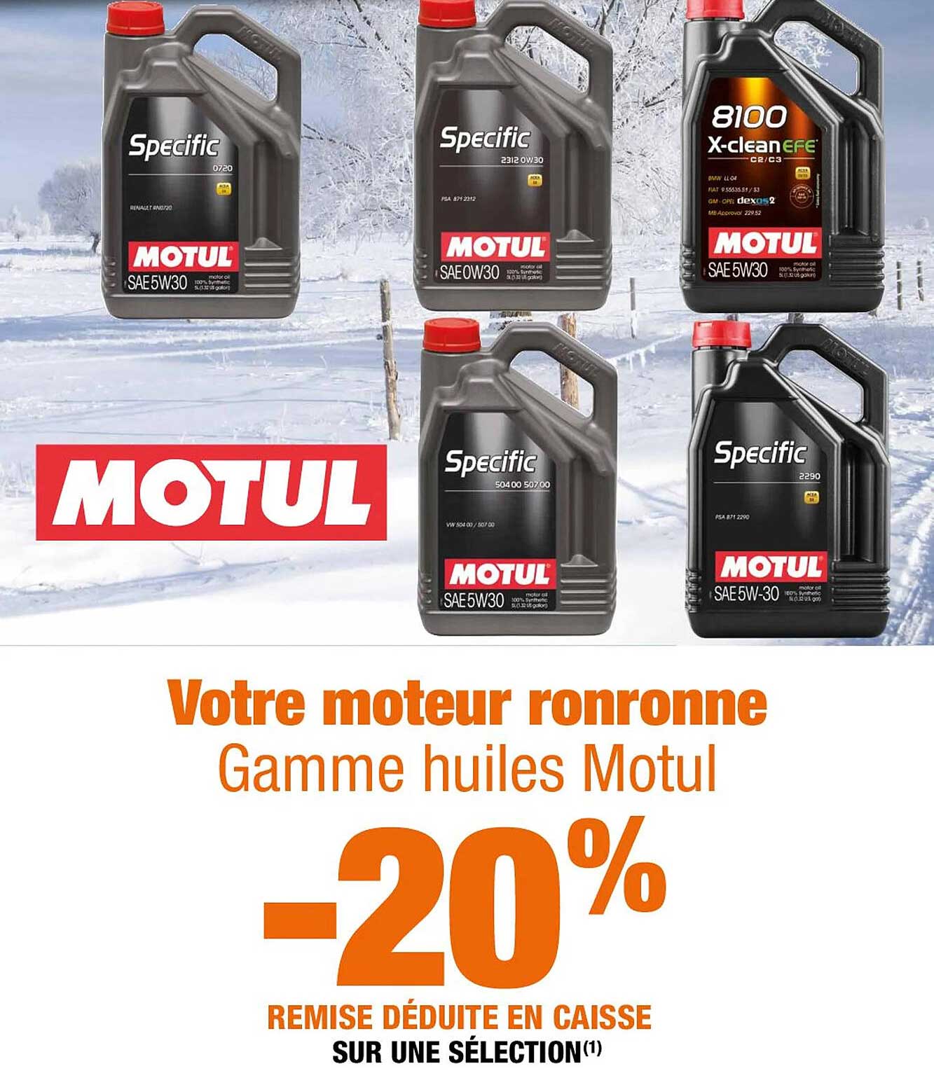 Promo Gamme Huiles Motul chez Autobacs - iCatalogue.fr