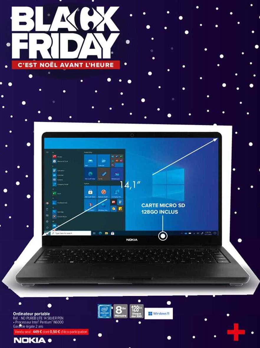Promo Ordinateur Portable Nokia chez Carrefour - iCatalogue.fr