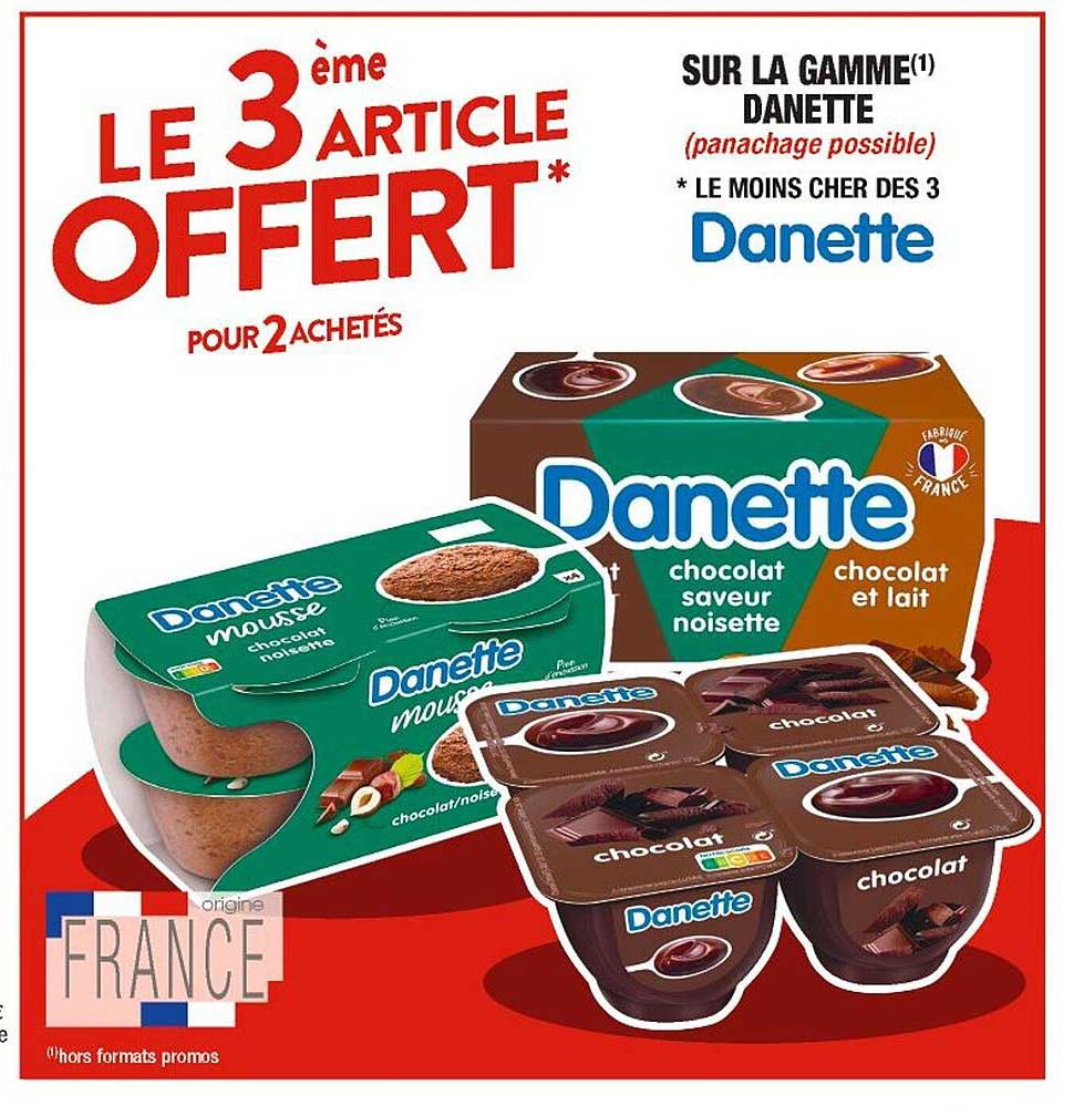 Promo La Gamme Danette chez Cora - iCatalogue.fr