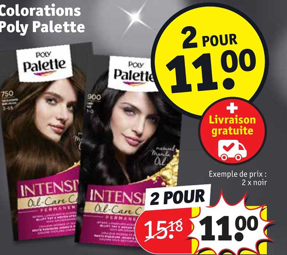 Promo Colorations Poly Palette chez Kruidvat - iCatalogue.fr