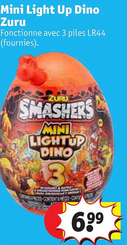 Promo Mini Light Up Dino Zuru chez Kruidvat - iCatalogue.fr