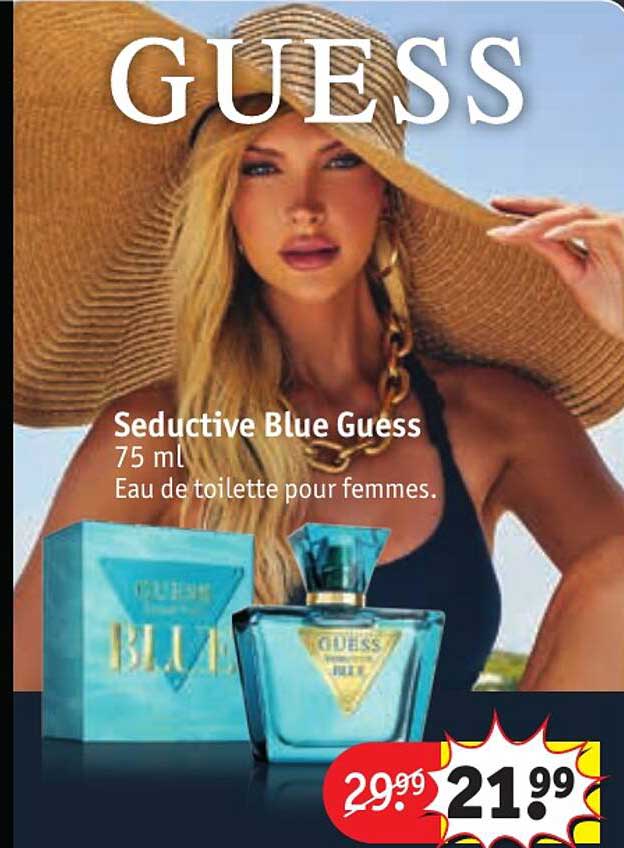 Promo Seductive Blue Guess chez Kruidvat - iCatalogue.fr