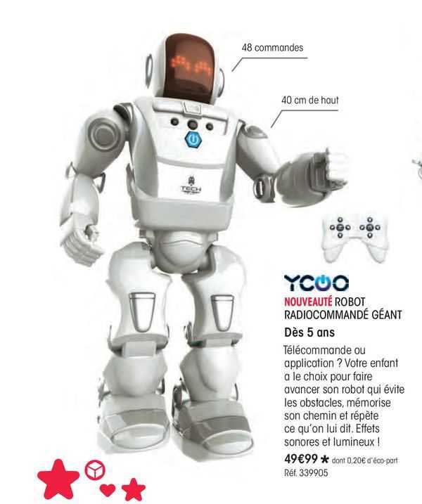 Promo Nouveaute Robot Radiocommande Geant chez Oxybul - iCatalogue.fr