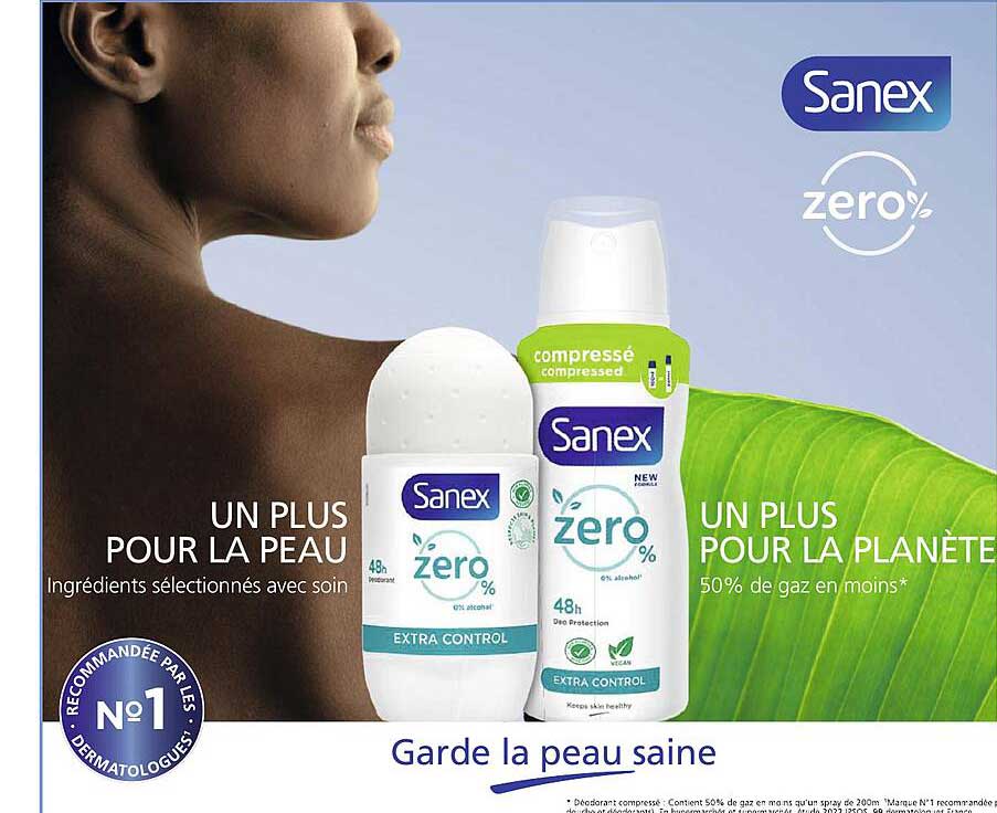 Promo Sanex Zéro% chez Géant Casino - iCatalogue.fr