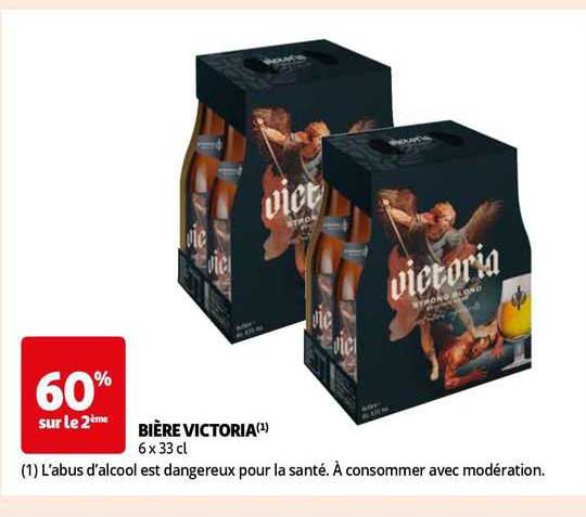Promo Bière Victoria chez Auchan - iCatalogue.fr