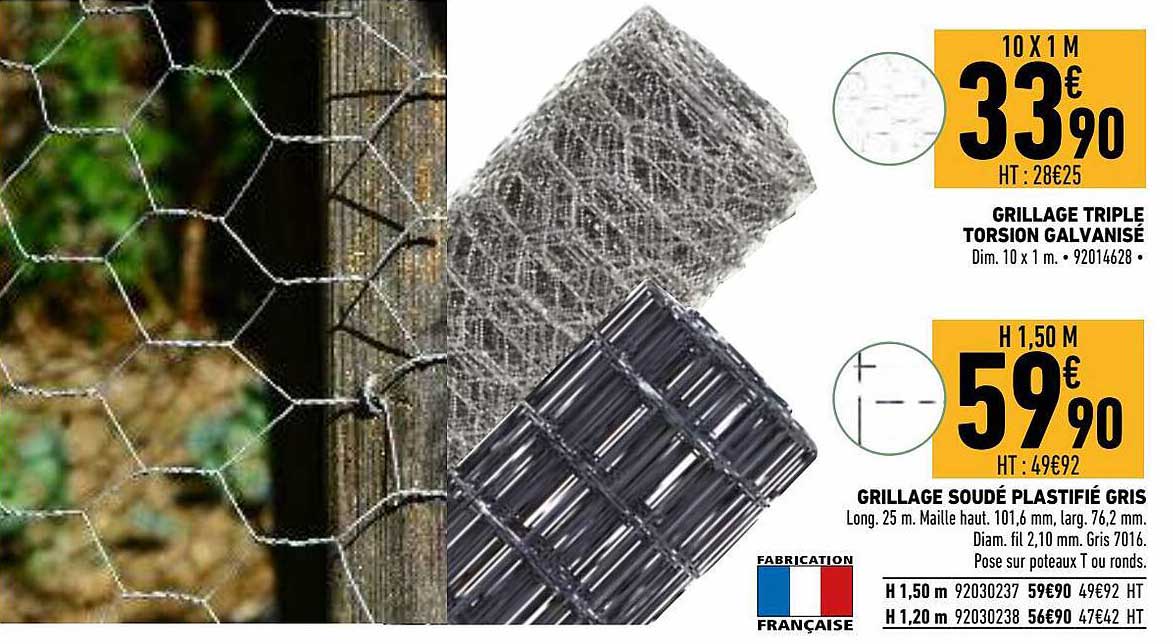 Grillage Brico Cash
