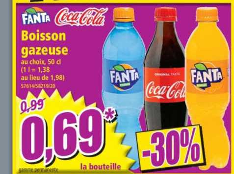 Promo Boison Gazeuse chez Norma - iCatalogue.fr