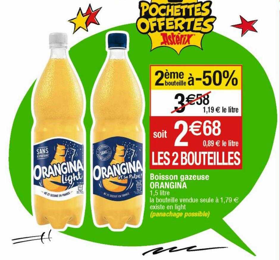 Promo Boisson Gazeuse Orangina chez Cora - iCatalogue.fr