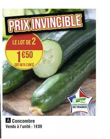 Offre Concombre chez Lidl
