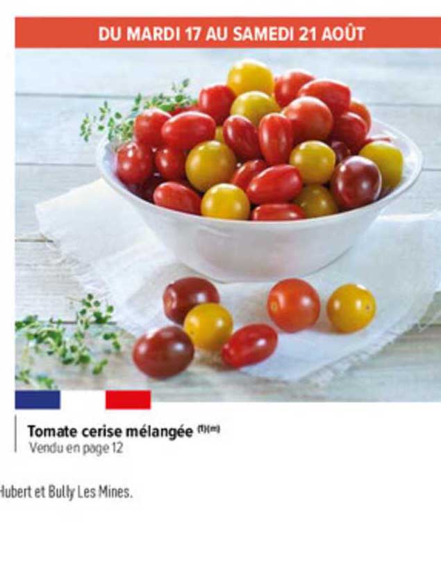 Promo Tomate Cerise Mélangée chez Carrefour Market - iCatalogue.fr