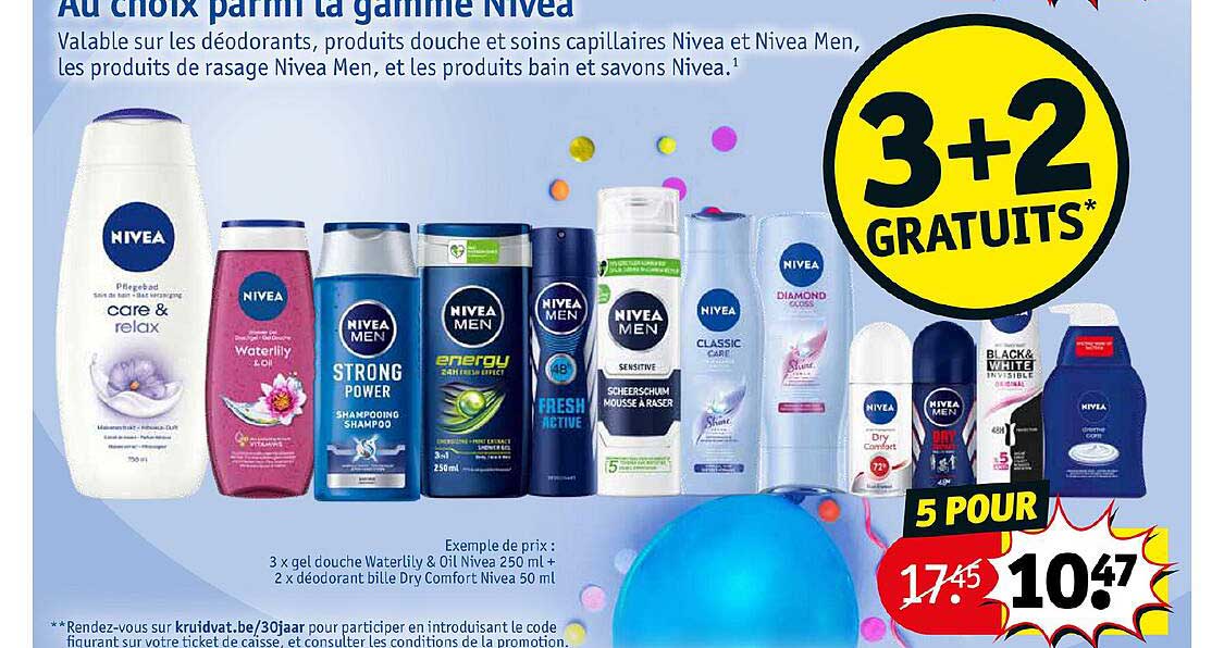 Promo La Gamme Nivea chez Kruidvat - iCatalogue.fr