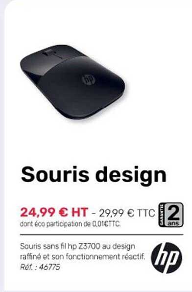 Promo Souris Design Hp chez Office Depot - iCatalogue.fr