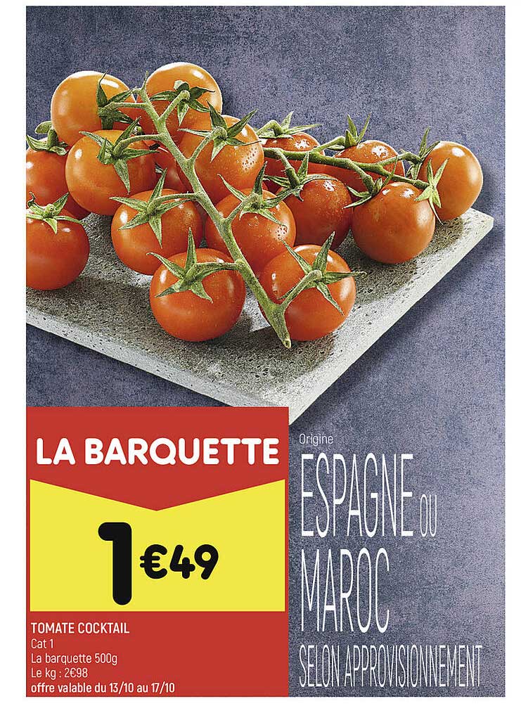 Promo Tomate Cocktail chez Leader Price - iCatalogue.fr