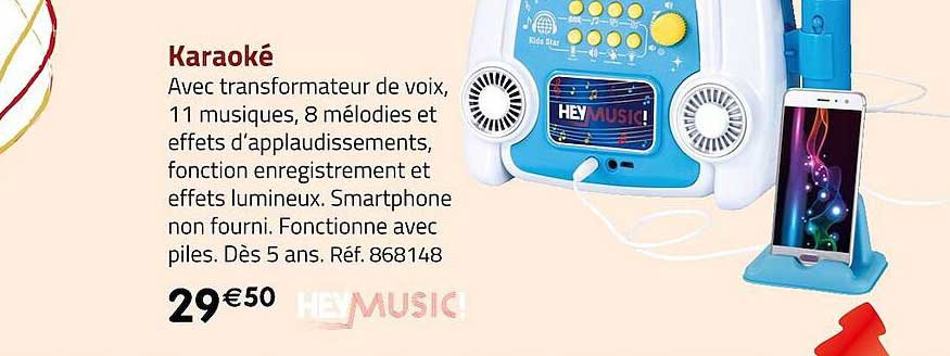 Promo Karaoké chez Casino Supermarchés - iCatalogue.fr