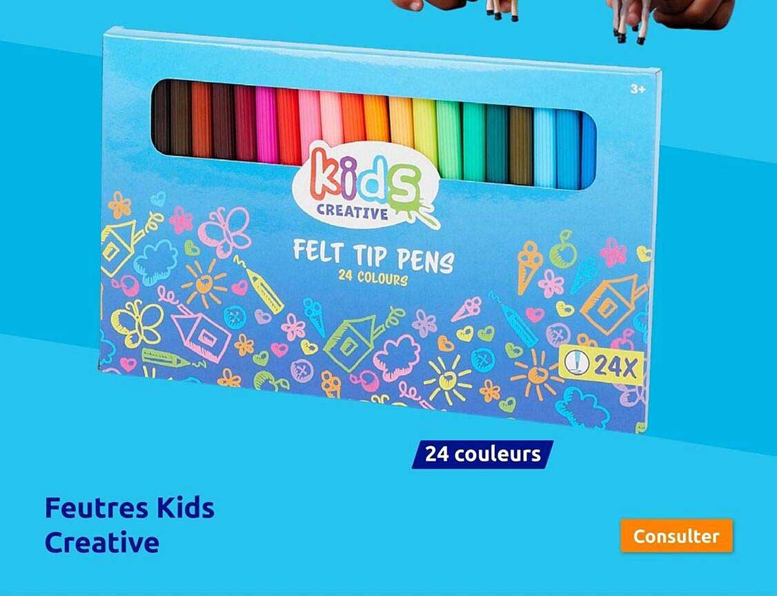 Promo Feutres Kids Créative chez Action - iCatalogue.fr
