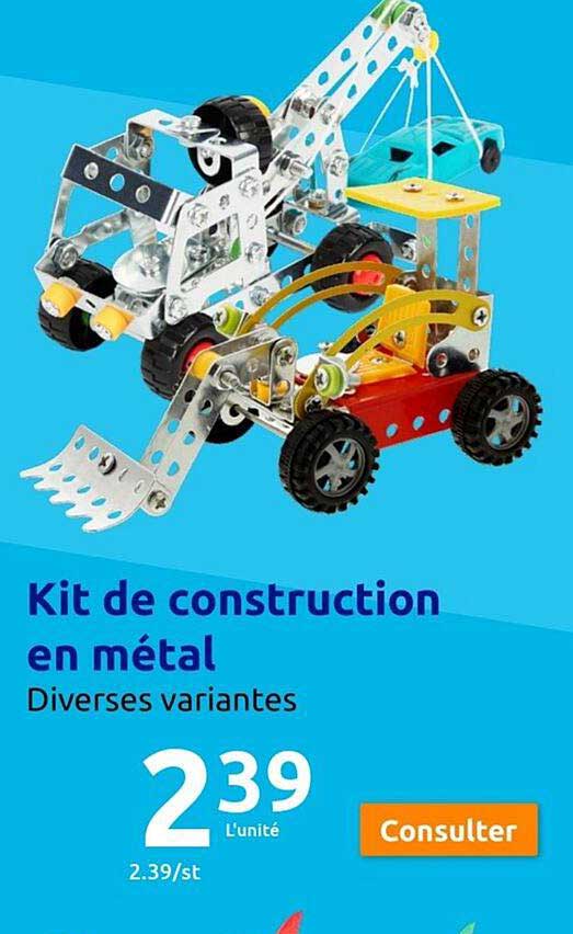 Promo Kit De Construction En Métal chez Action - iCatalogue.fr