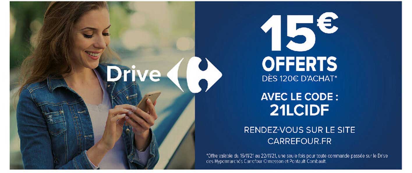 Promo Drive chez Carrefour - iCatalogue.fr