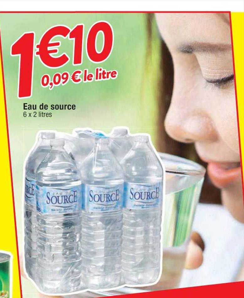 Promo Eau De Source chez Cora - iCatalogue.fr