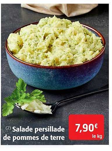 Promo Salade Persillade De Pommes De Terre chez Colruyt - iCatalogue.fr