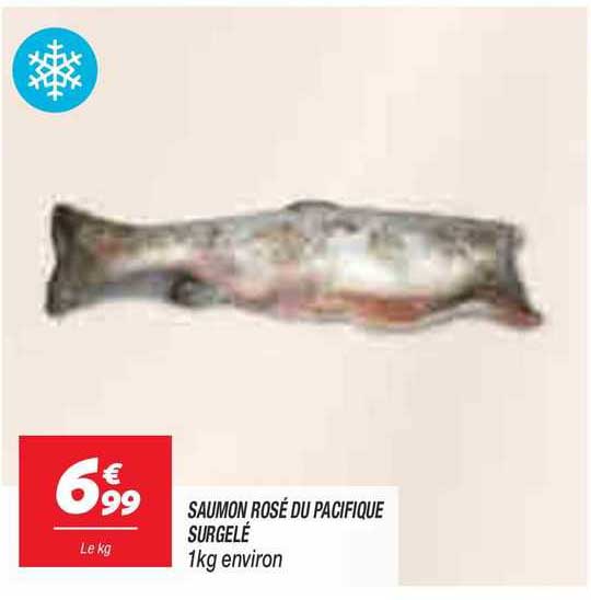 Promo Saumon Rosé Du Pacifique Surgelé chez Netto - iCatalogue.fr