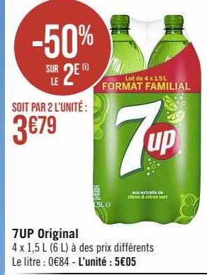 Promo 7up Original chez Casino Supermarchés - iCatalogue.fr