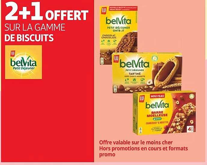 Promo La Gamme De Biscuits Lu chez Auchan - iCatalogue.fr